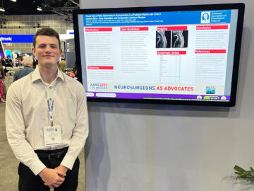 Research Institute intern is proves mettle on neurosurgery team
